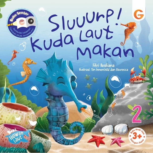 SLUURP! KUDA LAUT MAKAN, SERI HEWAN LAUT | Lazada Indonesia