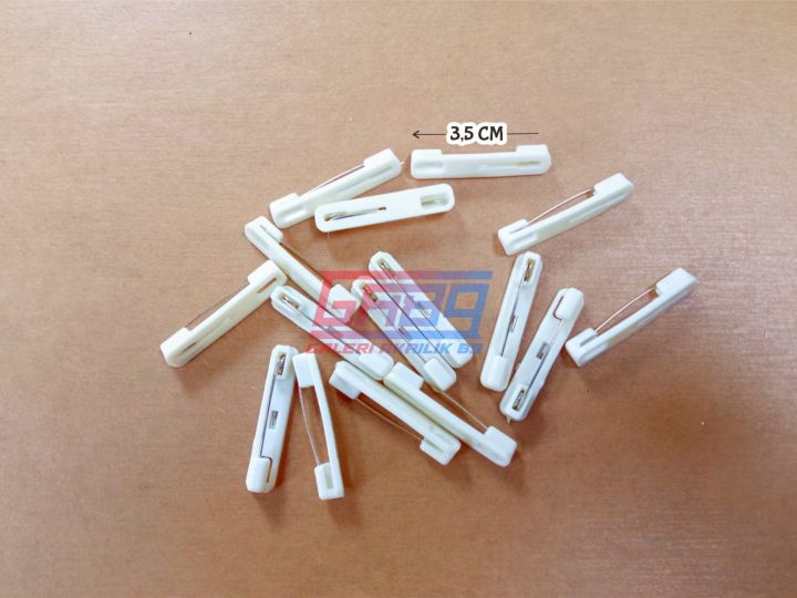 Peniti Nametag ukuran 3,5 Cm | Name Tag Papan Nama Dada| Pin Bros ...