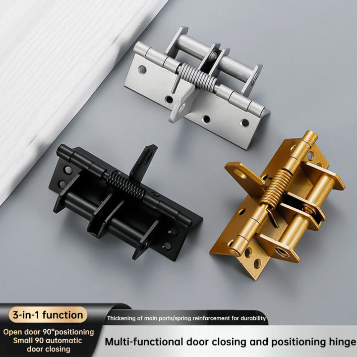 Automatic Door Closer Spring Hinges 4 Inch Self-Closing Door Hinge 90 ...