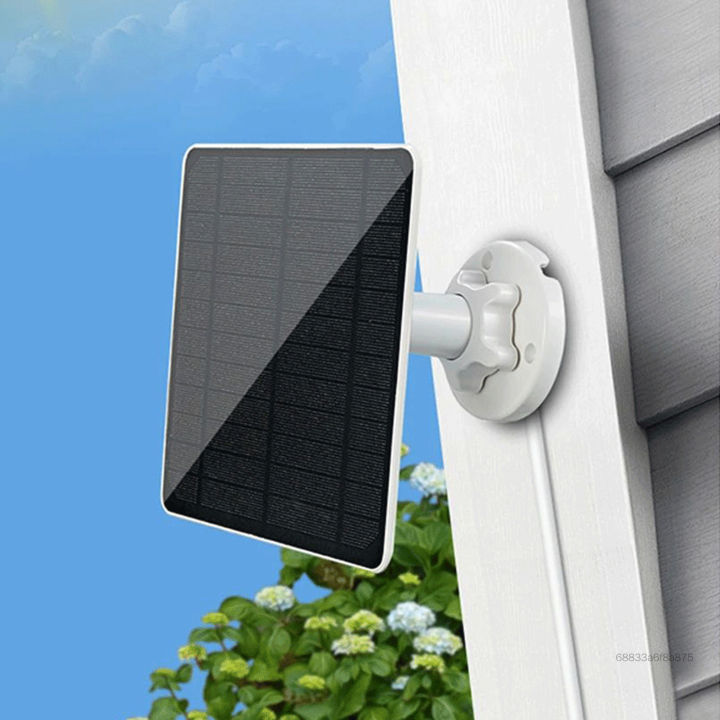 3W 12V/6V Trail Camera Solar Panel 360° Rotation Build-in 5000mAH ...