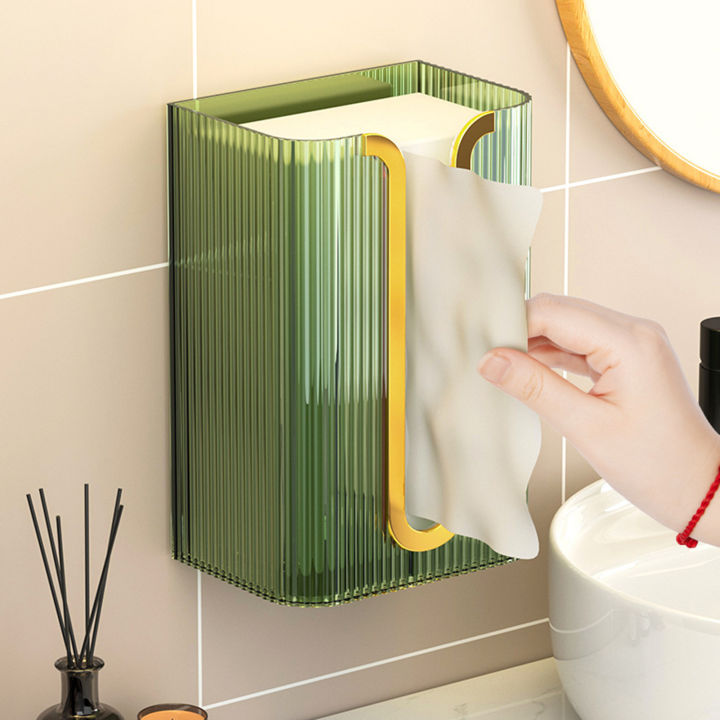 Wall Mounted Tissue Container Heavy Duty Facial Paper Dispenser Box for ...