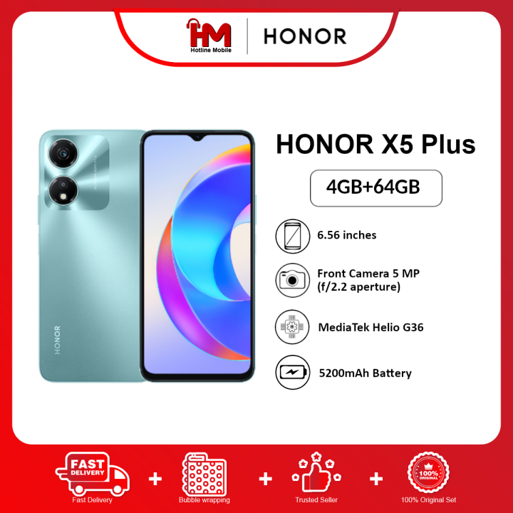 Honor X5 Plus Smartphone (4GB RAM+64GB ROM) | Original Honor Malaysia ...