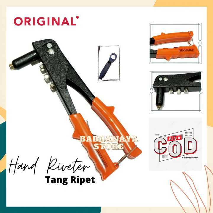 KLS JLD Tang Rivet Alumunium 9.5INCH Hand Riveter Riveter Tembakan Paku ...