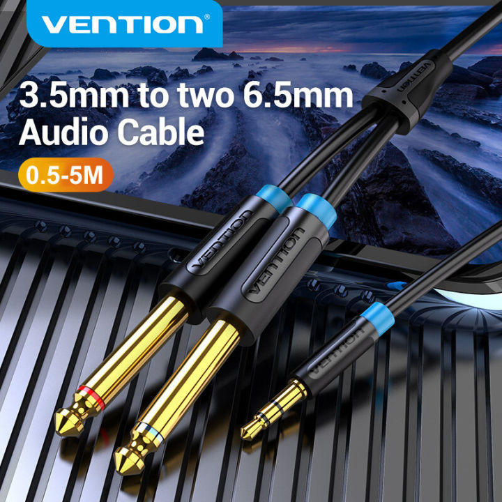 Vention 6.5mm to 3.5mm jack Audio Cable 3.5 to 6.5 Audio Jack Cable AUX ...