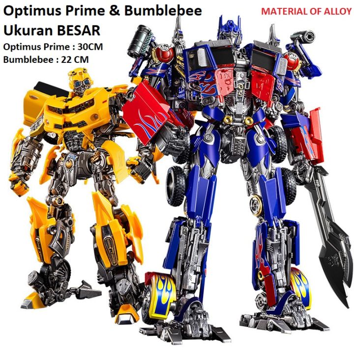 Mainan Robot Transformer Optimus Prime Bumblebee Age of Extinction ... Mainan Robot Transformer Optimus Prime Bumblebee Age of Extinction ...