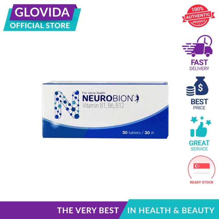 Neurobion Tablets 30's | Exp: Jun-2026 | Glovida | Lazada Singapore