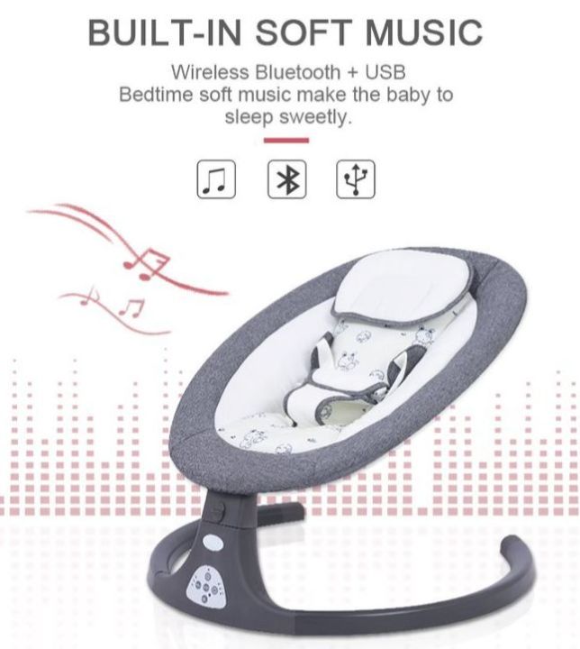 J & J Babies Electric Baby Swing/Bounce Chair JJBC1000 *Ready Stocks ...