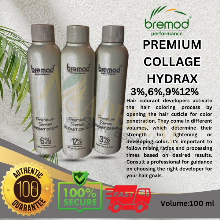 Bremod Premium Series Oxidizing Cream Collage Hydrox Oxidizer Peroxide ...