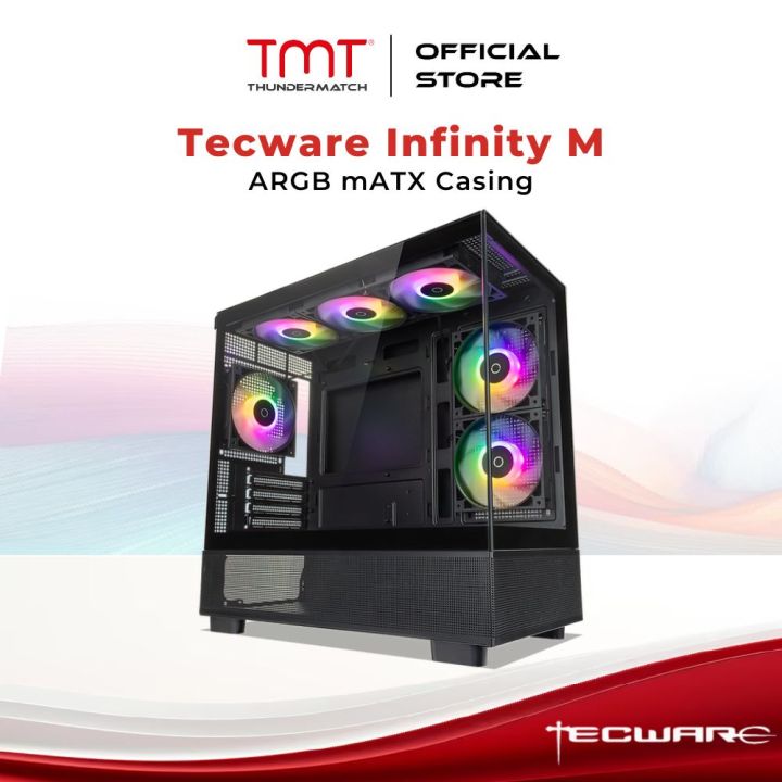 Tecware Infinity M Argb Matx Casing Lazada