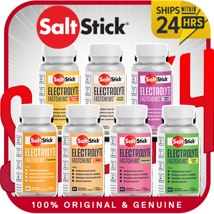SaltStick FastChews, Electrolyte Replacement Tablets for Rehydration ...