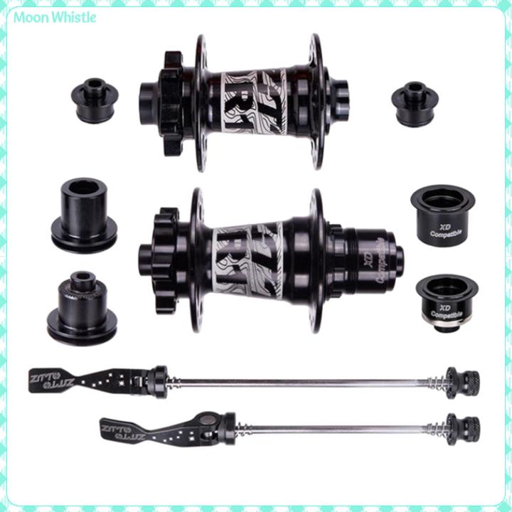 Moon Whistle Solid 32-Hole Bike Hubs V-Brake Freehub Quick Release 54T ...