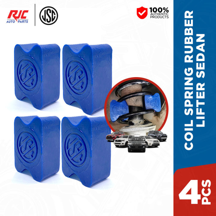 JSC Coil Spring Rubber Lifter Stopper Booster for Sedan 1 pc 4 pcs Set ...