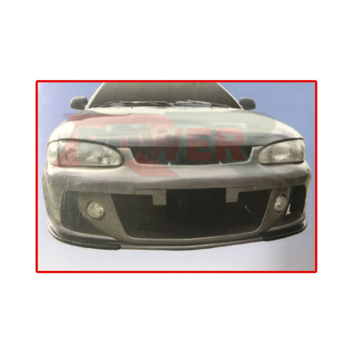 Proton Wira Sedan Aeroback (1997-2007) NEO R-3 Style Front Bumper With ...