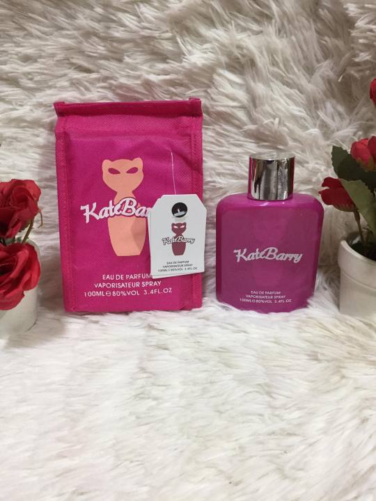 KATE BARRY PERFUME SPRAY FOR WOMEN WITH POUCH 100ML | Lazada PH