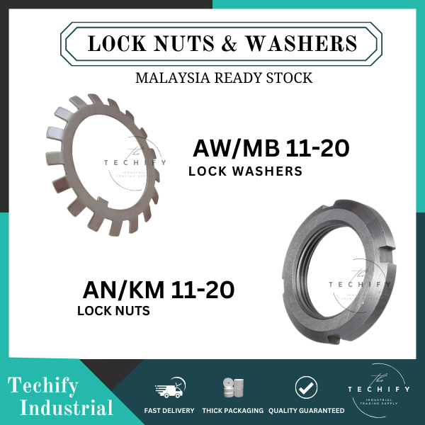 Lock Nuts AN 11-20 Lock Washer AW 11-20 Lock Nut C/W Lock Washer ...
