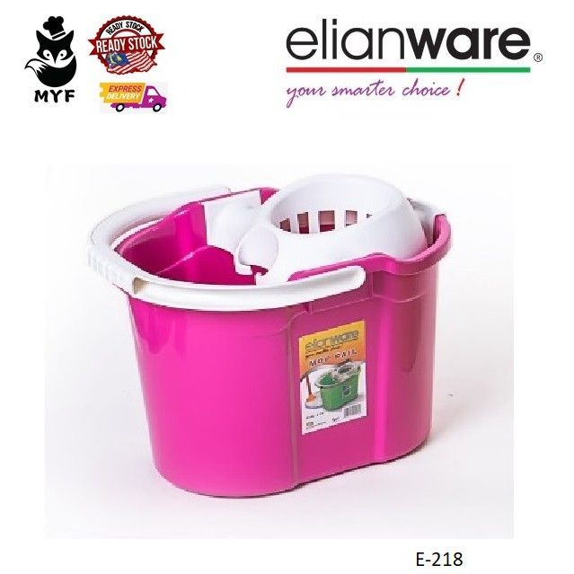 Elianware E-218 Mop Pail With Wheels / Mopping Pail With Wheels / Mop ...