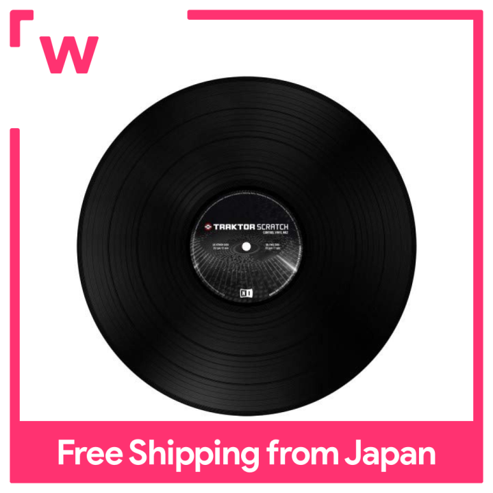 Native Instruments DJ Accessories TRAKTOR Scratch Control Vinyl MK2 ...