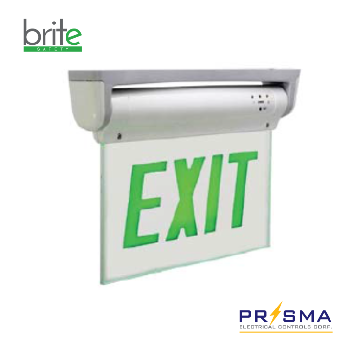 BRITE Safety Orion FB LED Exit Sign EX-CL2W | Lazada PH