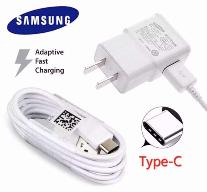 สายชาร์จsamsung+หัวชาร์จซัมซุง ชุดชาร์จSam Type c USB [หัวชาร์จ+สาย ...