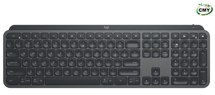 Logitech MX Keys Advanced Wireless Illuminated Keyboard (920-009418 ...