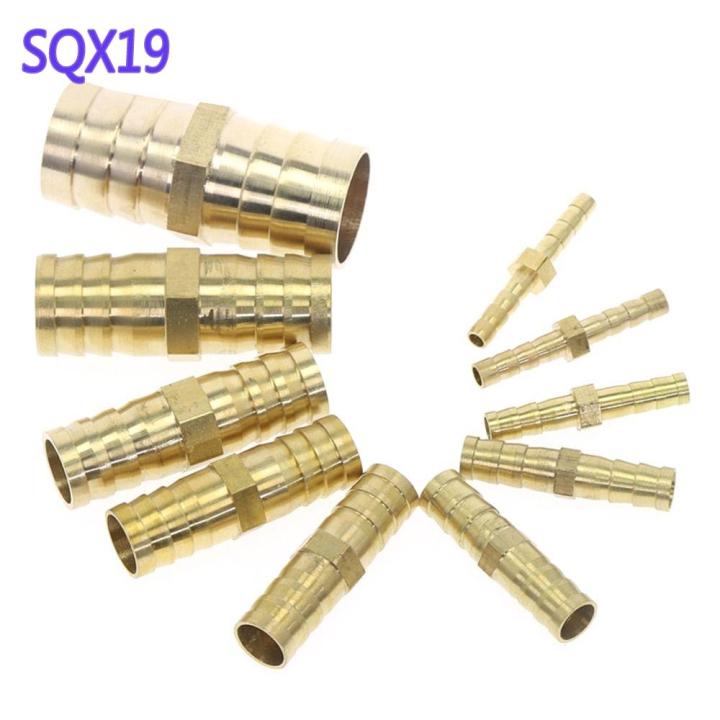 BUUXIAA 6mm 8mm 10mm 12mm 16mm Straight Pipe Joint Pipe Fitting Tube Coupler Connector Adapter ...