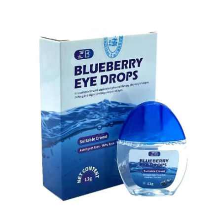 Blueberry Eye Drop Relieves Red Eyes Discomfort Blurred Vision Dry ...