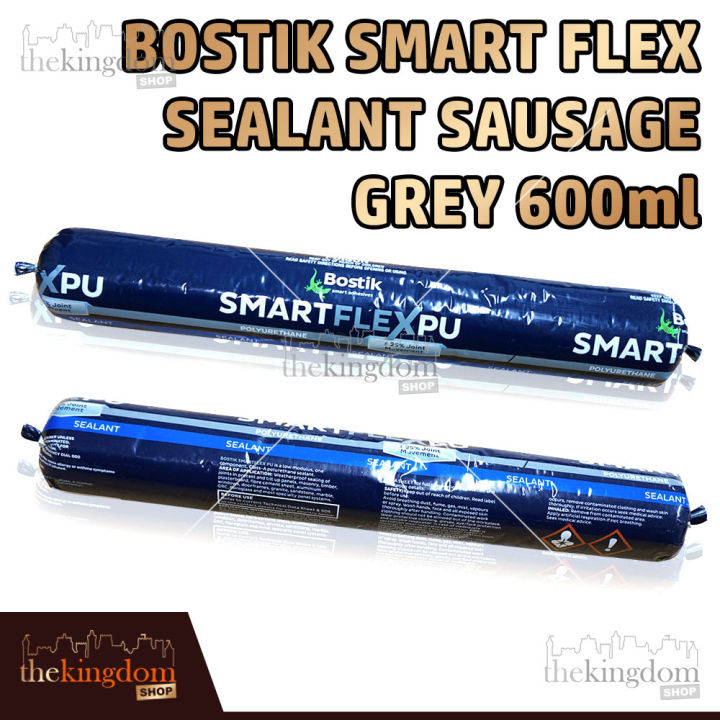 Bostik SmartFlex PU Sealant Sausage 600ml Grey Seal N Flex Smart Sosis Perekat Sausage | Lazada ...