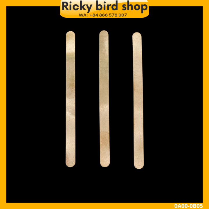 Nẹp lồng chim Ricky bird - chất liệu đồng cao cấp (1 bộ 3 cái) | Lazada.vn