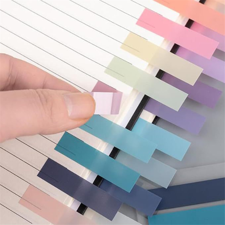 2400 PCS Sticky Tabs,120 Colors Writable Sticky Note Tabs for Binders ...