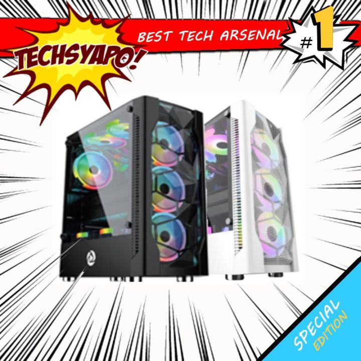 INPLAY METEOR 03 TEMPERED GAMING CASE | Lazada PH