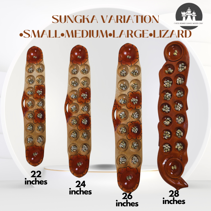 Sungka Sungkaan Mancala with free 102pcs shell/sigay Complete Set ...