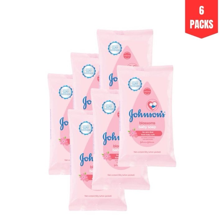 JOHNSON BABY BATH SOAP 60grams X6 | Lazada PH