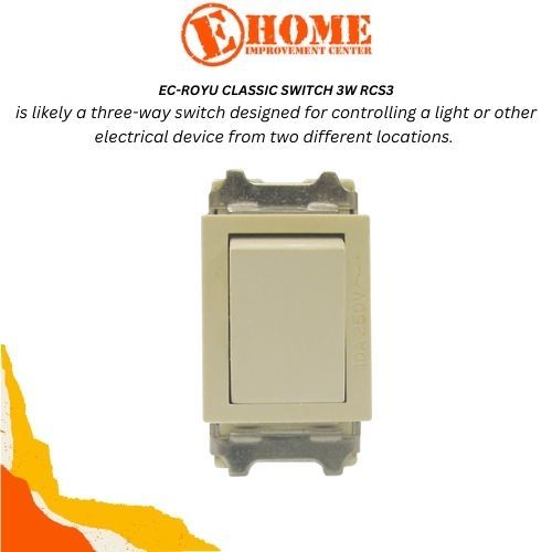 ROYU Classic Series 3 Way Switch RCS3 | Lazada PH