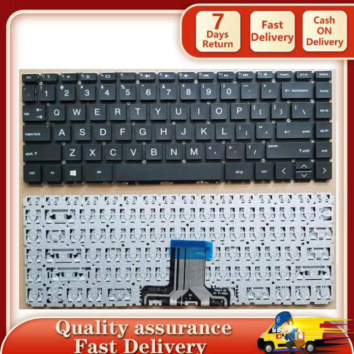 New Laptop keyboard For HP 14CE 14-CE 14M-CD notebook US black | Lazada PH