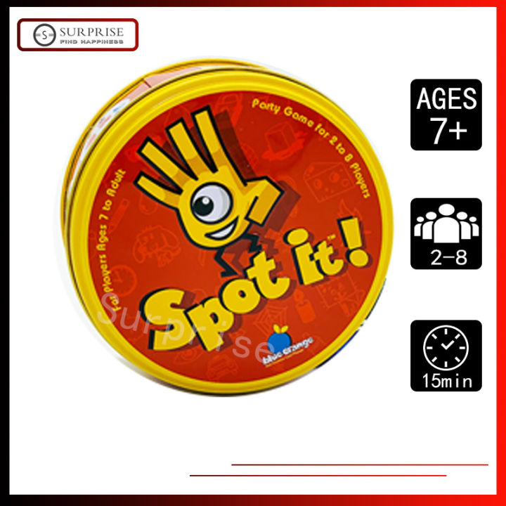 【Surprise】Party Card Game Truly Amazing “Spot It” Parent&Kids Board ...