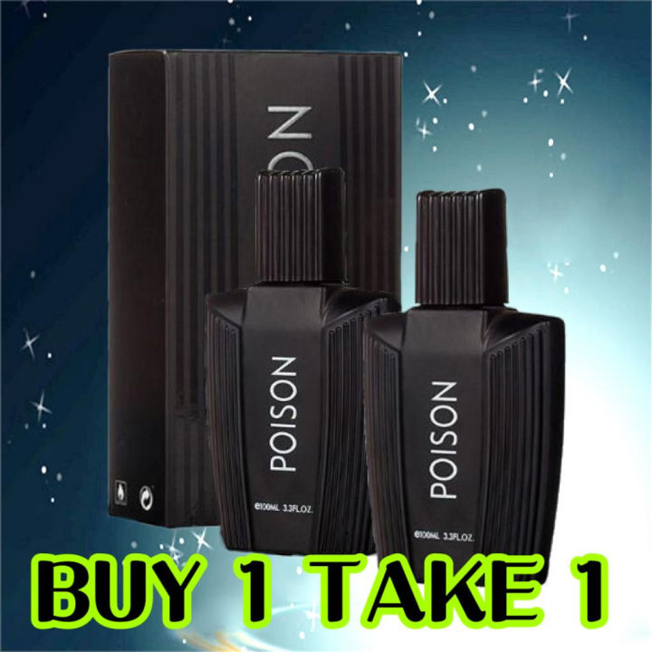 [BUY 1 TAKE 1] Poison Perfume For Men 100ml | Lazada PH