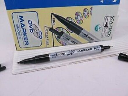 CD-DVD Marker - Marker Pen - Black- Extra Fine Tip | Lazada PH