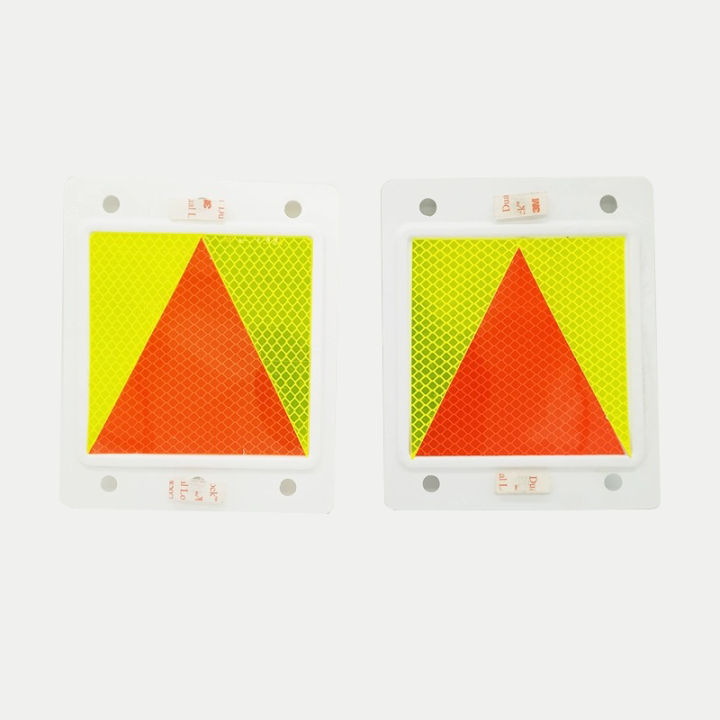 💎 SG READY STOCK💎 (2 Pcs) P Plate Driving Probation Plate Reflective ...
