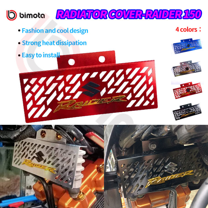 Bimota Motorcycle Radiator Cover Alloy Iron Cover For Raider 150 ...