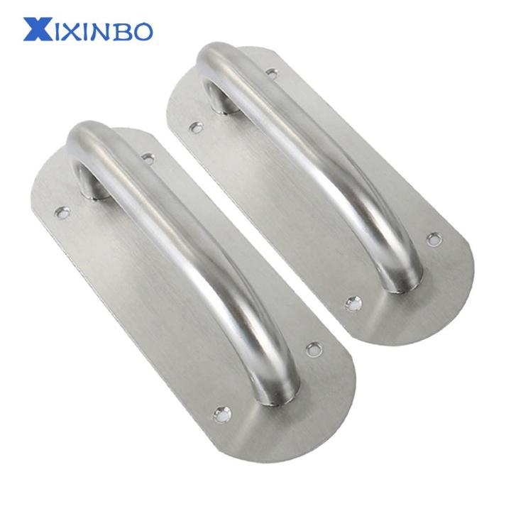 【YF Elife】 Heavy Duty Door Handle Set Stainless Steel Handles for Fire ...