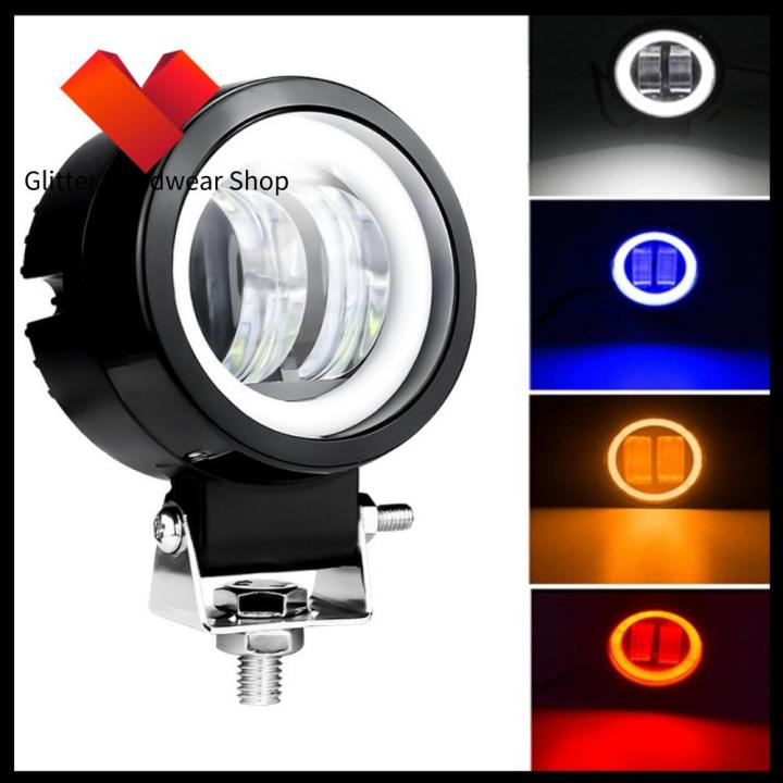 GHS 12V 24V Beam Headlights Plastic 3inch LED Headlights Work Lamp Bar ...