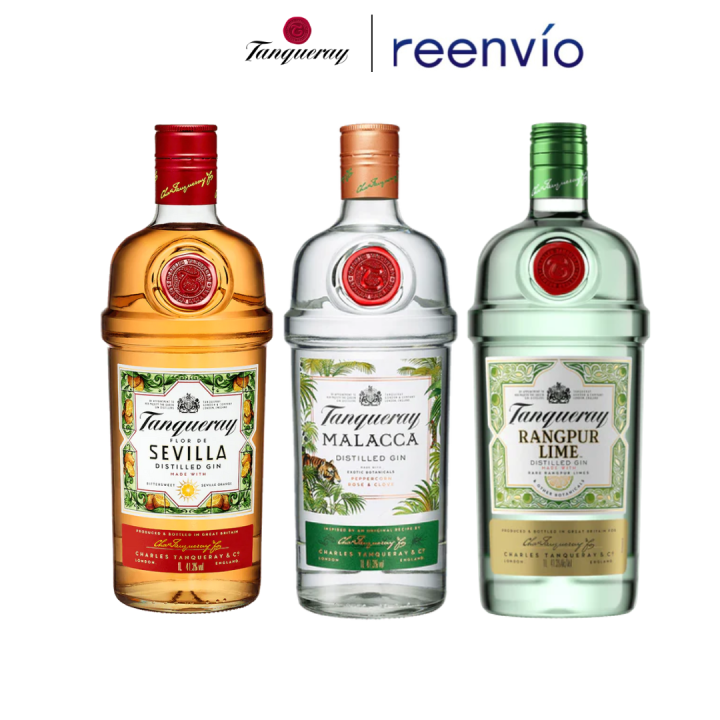 Tanqueray London Dry Gin Flavors 1L (Sevilla, Malacca, Rangpur) | Lazada PH