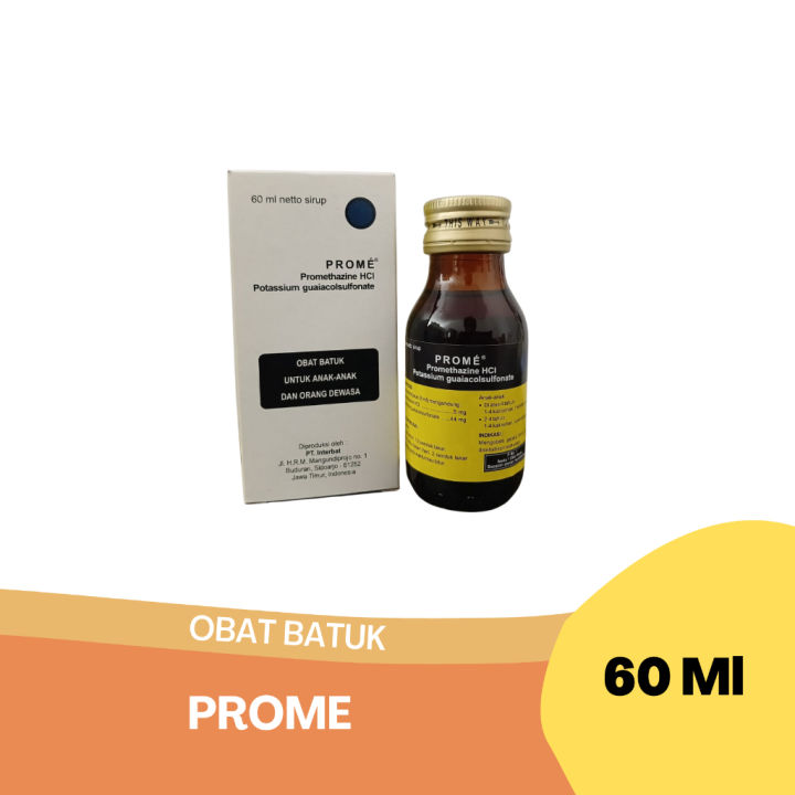 Prome obat batuk 60ml | Lazada Indonesia