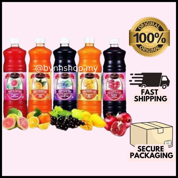 [READY STOCK] Vergold Fruit Drink Base Air Kordial ORIGINAL AMWAY | Lazada