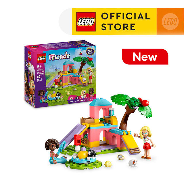 LEGO Friends 42640 Guinea Pig Playground (86 Pieces) Balok Mainan Anak ...