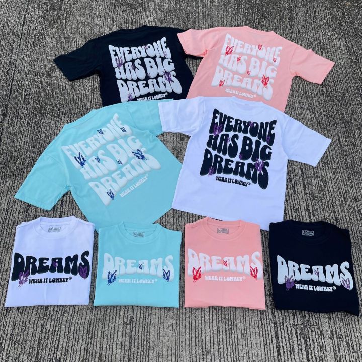 WEAR IT LOWKEY '' DREAMS '' OVERSIZED I BOXFIT I CREWNECK I SHIRT I ...