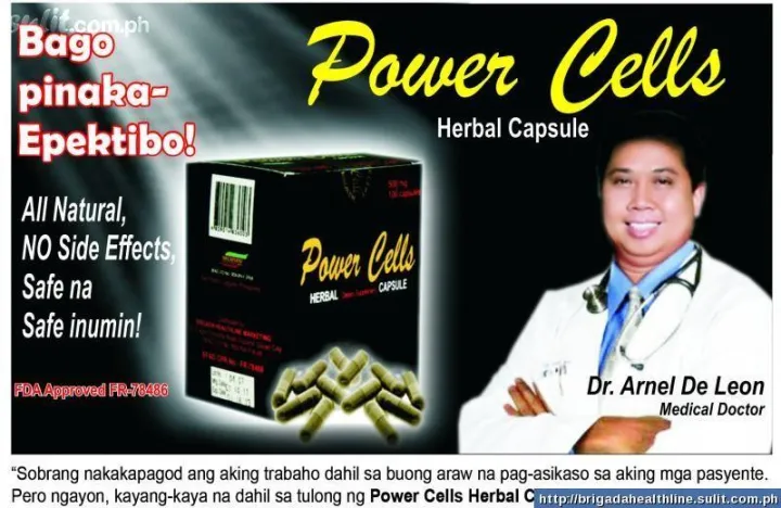 Authentic Power Cells Herbal Capsule Box of 100's | Lazada Philippines