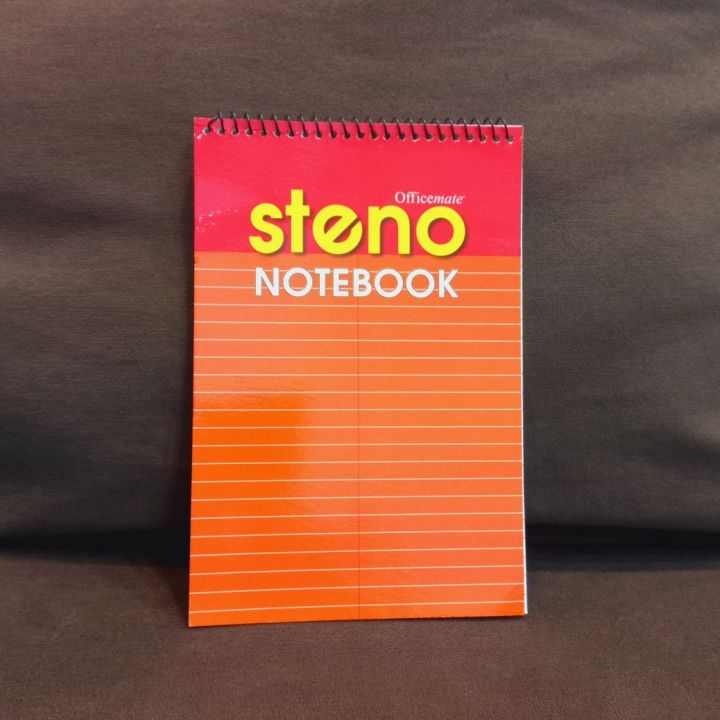 Officemate Steno Notebook - 60 sheets and Veco Plus office notebook ...