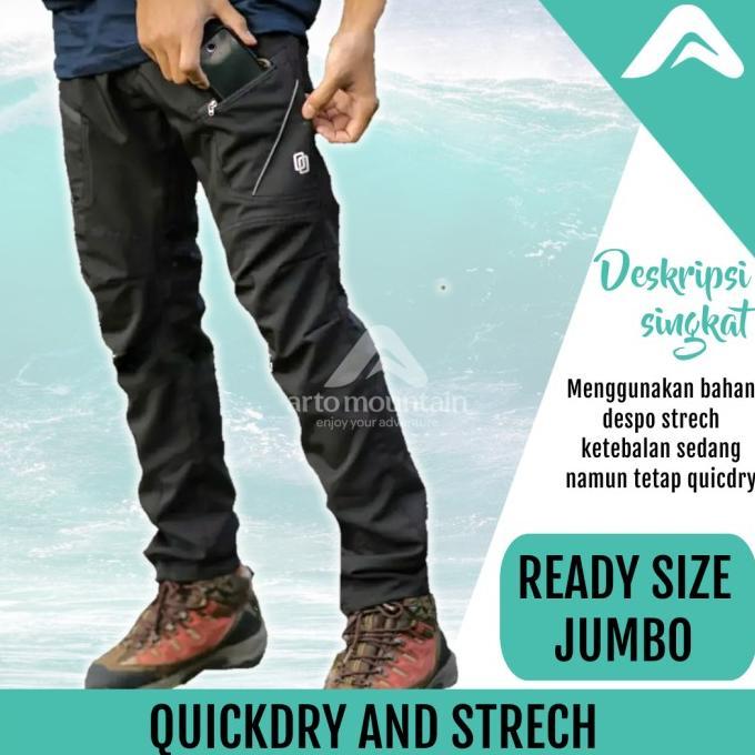 Celana panjang gunung avaress outdoor not eiger consina makalu | Lazada ...