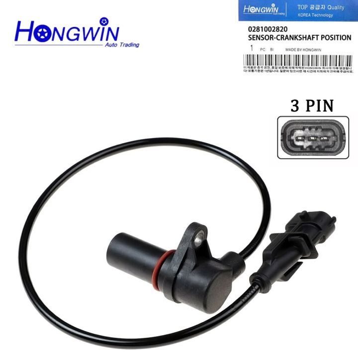 OE: 0281002820 New Crank Shaft Crankshaft Position Sensor For Ford ...